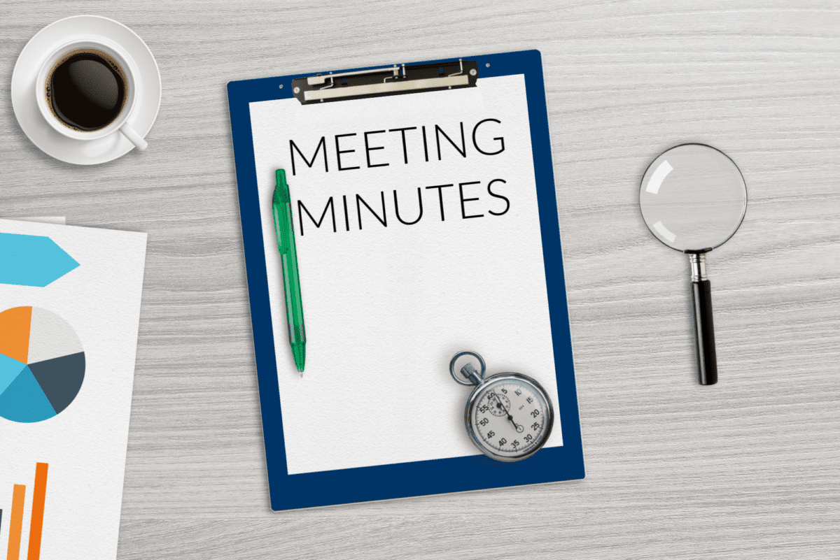 Best Practices for Effective Board Meeting Minutes - Thompson Greenspon