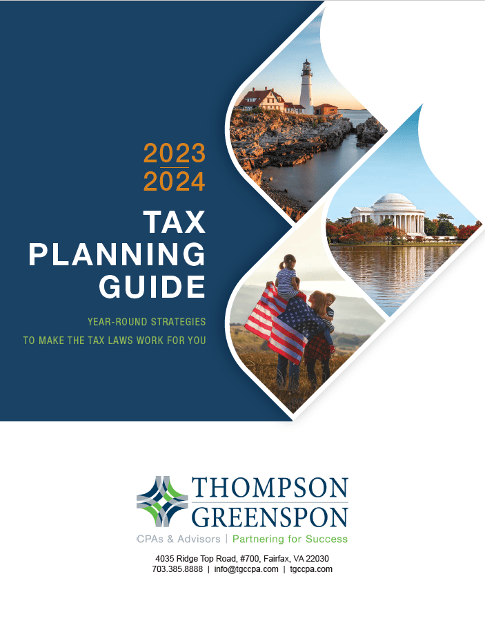 Tax Planning & Preparation - Thompson Greenspon