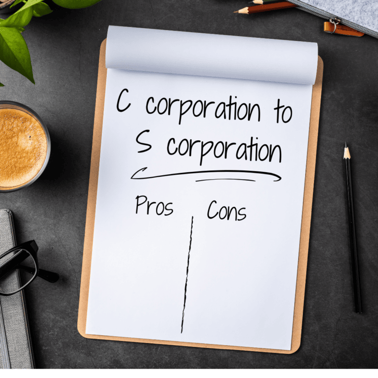 Should You Convert Your Business From a C to an S Corporation?
